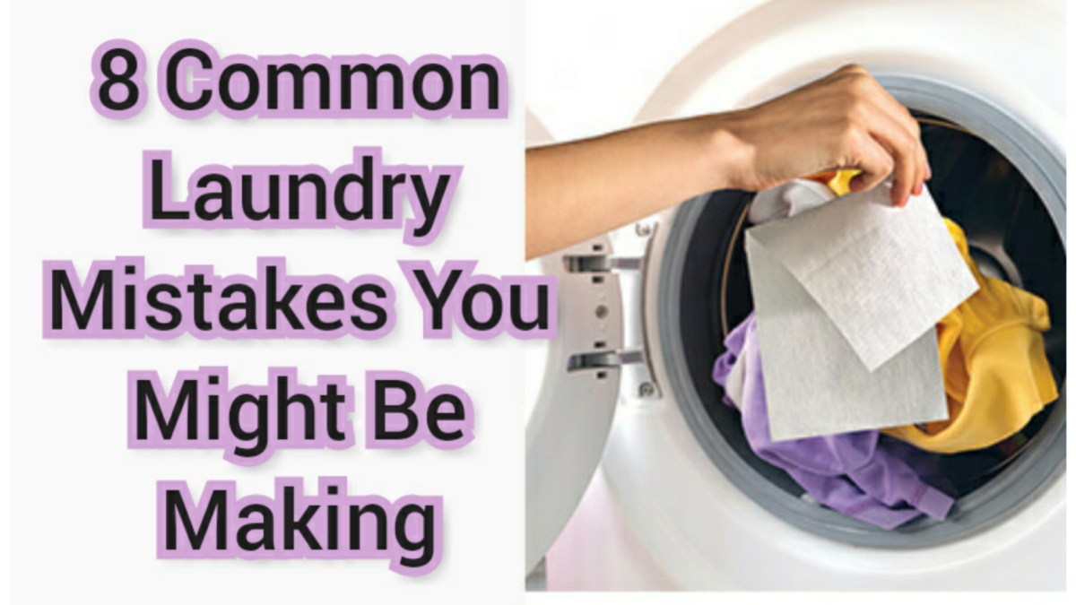 8 Common Laundry Mistakes You Might Be Making